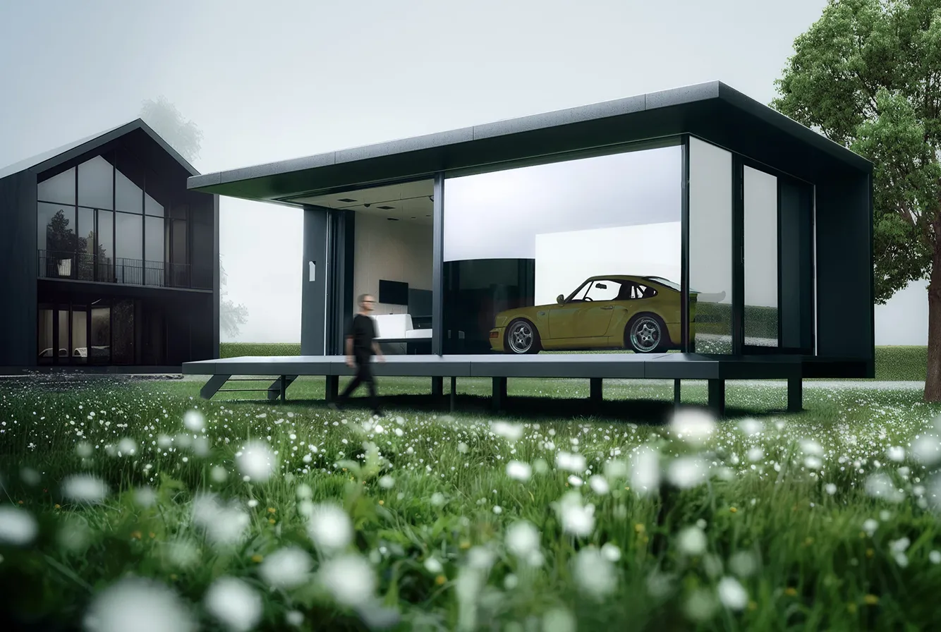 carsn´cubes | luxury car garage | car glas garage | car showroom | car ...