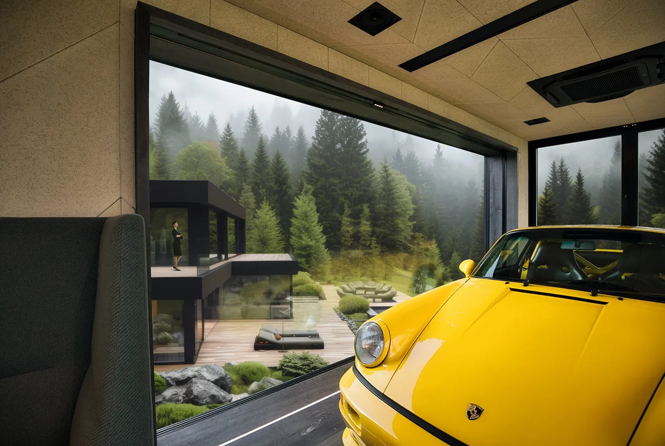 carsn´cubes | luxury car garage | car glas garage | car showroom | car ...